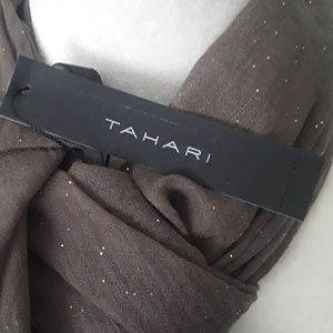 Tahari | Accessories | Tahari Army Green Sparkle Oblong Scarf | Poshmark